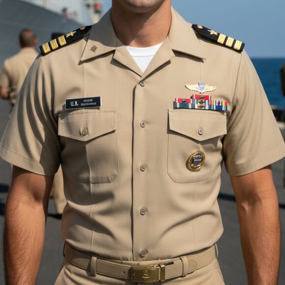 Flying Cross | Shirts | Us Navy Uniform Shirt Usn | Poshmark